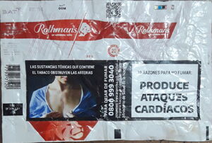 Paquete de Cigarrillos: Rothmans Red 2022 (Argentina(Rothmans Red 2022 ...