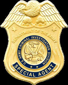 დეკორაცია: Criminal Investigation Division Special Agent Badge ...