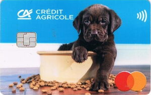 Bank Card: Dog (Credit Agricole Bank Polska, PolandCol:PL-MC-0715