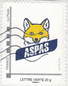 Stamp: Aspas (France: Personalized Stamps(Collectors : Montimbramoi ...