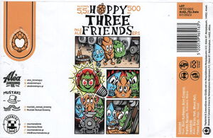 Drink Label: Happy Three Friends (Metamorphosis Microbrewery P.C ...
