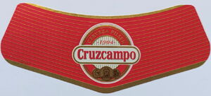 Drink Label: Cruzcampo (Grupo Cruzcampo S.A., SpainCol:ES-BEER-002986