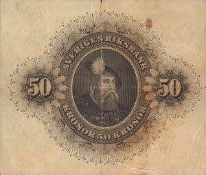 Banknote: 50 Kronor (Sweden(1952-1973 Issue) Wor:P-44d.1