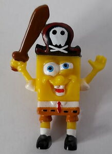 Meal Toy: SpongeBob as pirate version 2 (Kinder Surprise, Europe ...