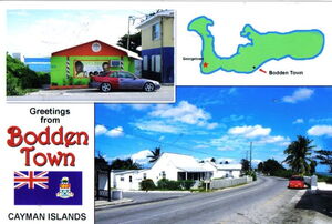 Tarjeta Postal: Bodden Town (Islas Caimán(Bodden Town) Col:KY-000059