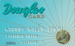 Functional Card: Douglas Card (Shops - Cosmetics and Perfumery, Italy ...