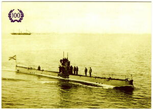 Postcard: Submarine "Minoga" (Russia(- From the history of the Russian ...