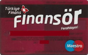 Bank Card: Finansör, Ferahlayın (Türkiye Finans, Türkiye (Turkey)Col:TR ...