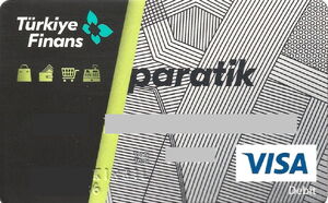 Bank Card: Türkiye Finans, Paratik (Türkiye Finans, Türkiye (Turkey)Col ...