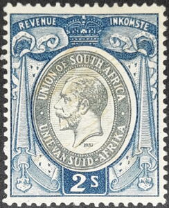 Stamp: King George V (1865-1936) (South Africa: Revenue Stamps(Revenue ...