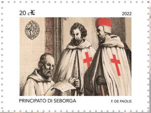 Stamp: Knights Templar (Italy: Cinderella Stamps(Principality of ...