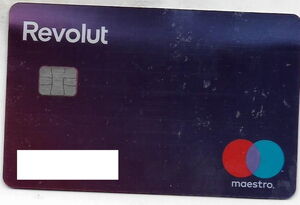 Bank Card: Revolut Maestro (Revolut, United Kingdom of Great Britain ...