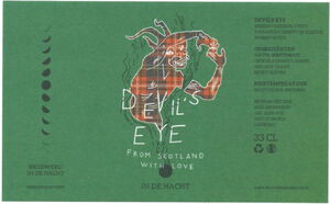 Drink Label: Devil's Eye (Brouwerij In De Nacht, NetherlandsCol:NL-BEER ...