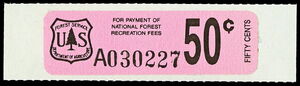 Stamp: National Forest Service Logo (United States of America: Revenue ...