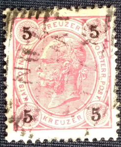 Stamp: Emperor Franz Joseph (Austria(Emperor Franz Joseph 1890) Mi:AT 53Dz