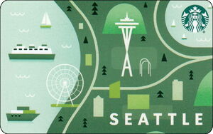 Gift Card: Seattle (Starbucks, United States of America(Regional Series ...