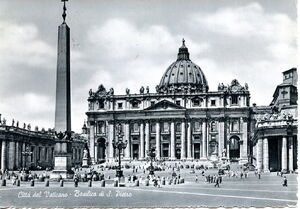 Postcard: City of Vatican "St. Peter Basilica" (Vatican City(St. Peter ...