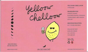 Drink Label: Yelloow Chelloow Blond (Brouwerij In De Nacht ...