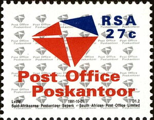 Stamp: South Africa Post Office Ltd Emblem (South Africa(Establishment ...