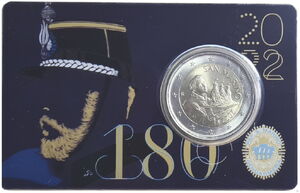 Moneda: 2 Euro (180th anniversary Corps of the Gendarmerie) (San Marino ...