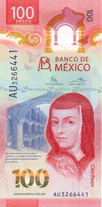 Banknote: 100 Pesos (Mexico(2017-2023 "Historical Identity and Natural ...