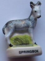 Meal Toy: Springbok (Fèves, France(Les Animaux d'Afrique (Brillantes ...