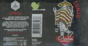 Drink Label: Conjo Cerveza Lemoncello (Brouwerij De Eeuwige Jeugd ...