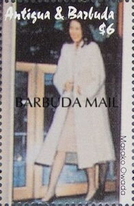 Stamp: Masako Owada - Overprinted (Barbuda(Marriage of Crown Prince ...