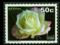 Stamp: Yellow Rose - Large Format (New Zealand: Private Post Offices ...