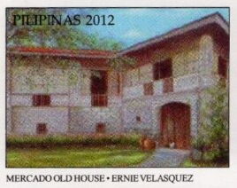 Stamp: Mercado Old House (Philippines: Cinderella Stamps(Tuberculosis ...