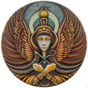 Coin: 5 Dollars (Isis) (Niue(Numismatic Product - Egypt)