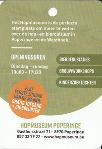 Functional Card: Hopmuseum - Poperinge (Advertising and Promotion ...