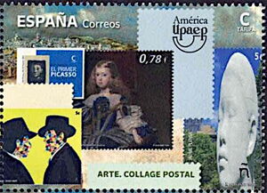 Stamp: UPAEP 2022 : Stamp Collage (SpainYt:ES 5367,Edi:ES 5611,Col:ES ...
