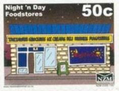Stamp: Night 'n Day Foodstores, Night (New Zealand: Private Post ...