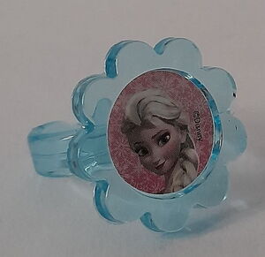 Meal Toy: Ring Elsa (Kinder Surprise, Europe(Frozen) Col:MON-0000-0021