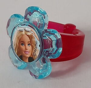 Meal Toy: Barbie Ring 4 (Kinder Surprise, Europe(Barbie) Col:ZAI-2022-0037