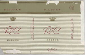 Cigarette Pack: Regalías El Cuño (CubaCol:CU-CT-0070