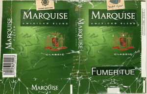 Cigarette Pack: Marquise (MoroccoCol:MA-CT-0003