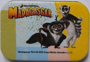 Meal Toy: King Julien and Maurice (Kinder Surprise, Europe(Madagascar ...