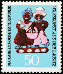 Stamp: Hand-made Pastry (Germany, Democratic Republic (DDR)(Folk Art ...