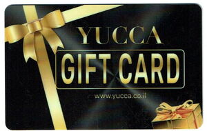 Gift Card: Yucca Fashion (YUCCA, Israel(YUCCA) Col:ISR-YUCCA-0001