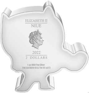 Coin: 2 Dollars (Chibi™ Coin - DC Comics – Batman™ Catwoman™) (Niue ...