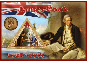 Stamp: Great People James Cook (Guyana: Illegal Stamps(Guyana) Col:GY ...