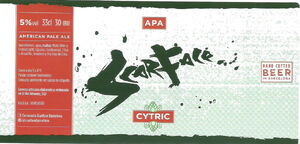 Drink Label: Scarface Apa Cytric (Cerveza artesana Scarface, SpainCol ...