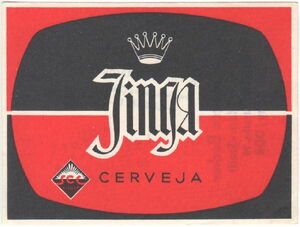 Drink Label: Jinga Cerveja (Companhia de Cervejas Estrella, PortugalCol ...