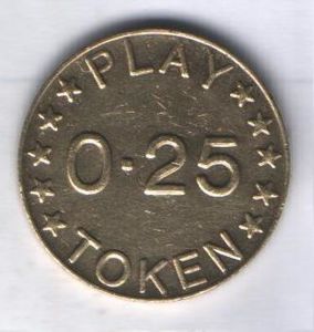 Token: Play Token (United States of America(Games Tokens) Col:US-000225