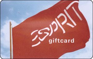 Gift Card: Flag (Esprit, Germany, Federal Republic(Esprit) Col:D-Esprit ...