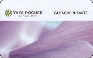 Geschenkkarte: Flower name??? (Gutschein-Karte) (Yves Rocher ...