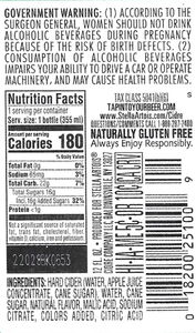 Drink Label: Stella Artois Cidre European Style (Stella Artois Cidre Co ...