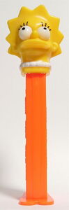 Meal Toy: Lisa Simpson (Candy, Europe(PEZ - The Simpsons) Col:PEZ-2000-0005